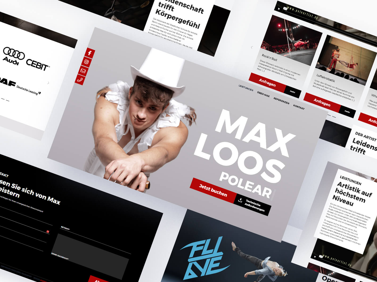 Designumsetzung für einen Poleartist - Jakob Eschler Design